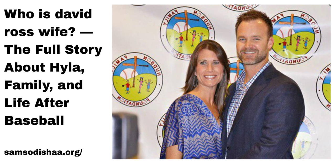 Who is david ross wife? — The Full Story About Hyla, Family, and Life ...
